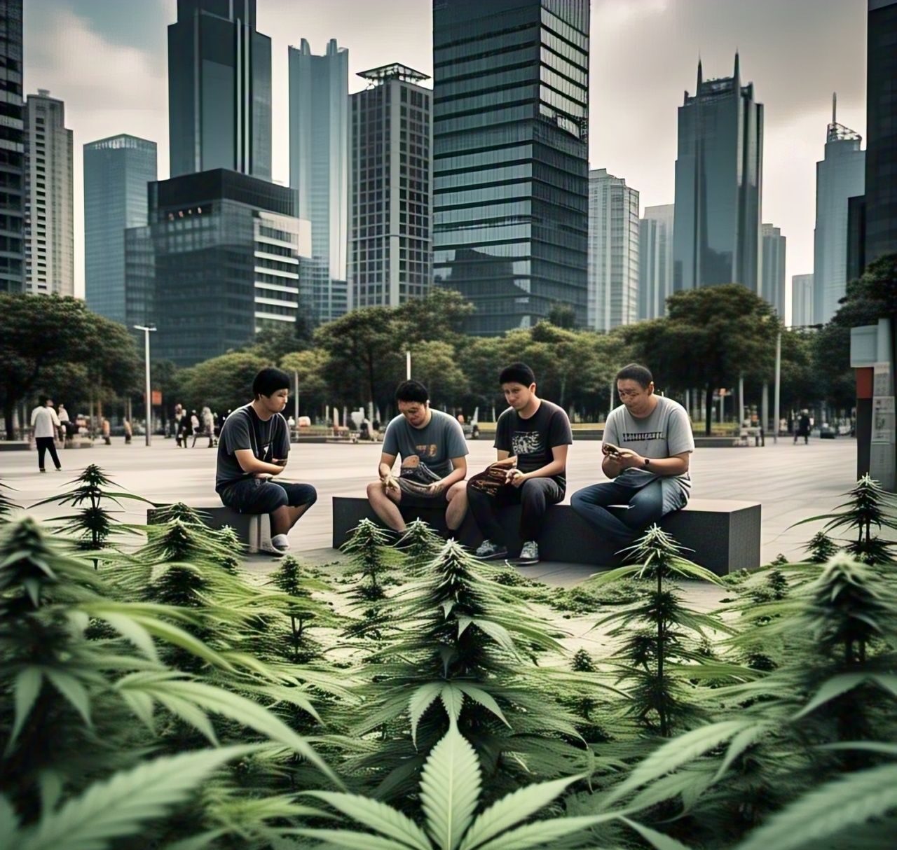 Marijuana in Shenzhen, China | 4:20 Nomads